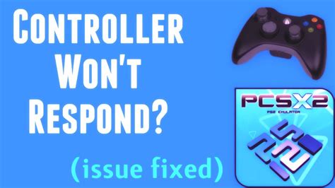 Controller Wont Respond Pcsx2 Ps2 Emulator Fix Youtube