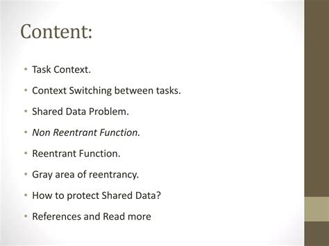 Real Time Operating Systems Rtos Concepts 5 Pptx Computing Technology And Computing