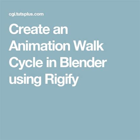 Create An Animation Walk Cycle In Blender Using Rigify Blender My XXX Hot Girl