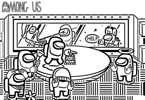 Раскраски Для детей among us (39 шт.) - скачать или распечатать ...