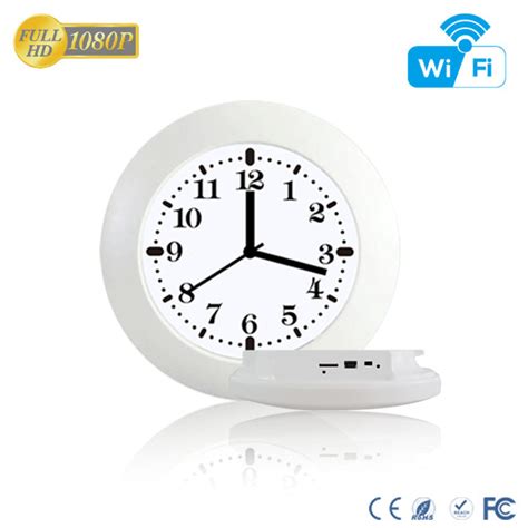 Wifi 1080p Wall Clock Spy Camera Hidden Camera Surveillance