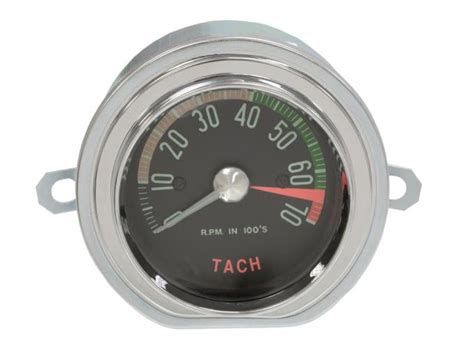 61 6500 Redline Complete Tach Tachometer 1961 Late Generator Driven