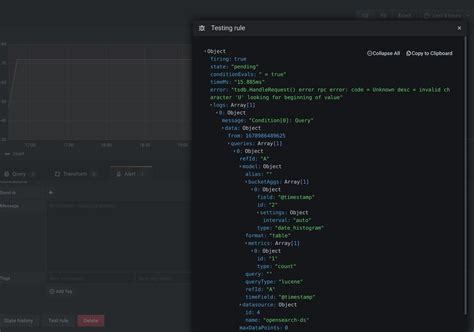 Alert Fails On Dashboard Using Opensearch Datasource With Tls Client