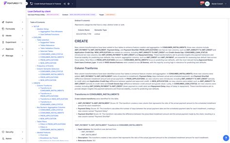 Featurebyte User Documentation