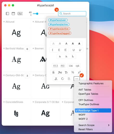 Postscript Type 1 Fonts Typeface App Postscript Type 1 Fonts Typeface App