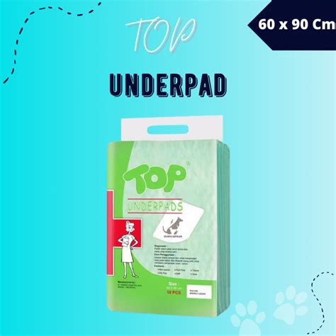 Jual Top Underpad 60 X 90 Cm Per Pack Shopee Indonesia