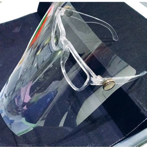 Full Frame Glasses Face Shield Glasses Face Shield Ppe Full Frame