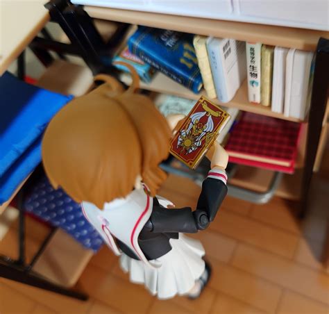 【心得】maxfactory Figma 庫洛魔法使 木之本櫻 制服ver 舊物開箱（含特典、搭 Re Ment、gsc場景