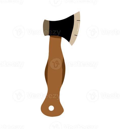 Axe In Wood 27180955 PNG