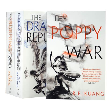 The Poppy War Series By Rf Kuang 3 Books Collection Set Fiction