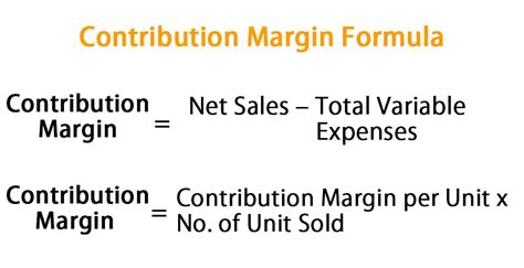 Calculate Contribution Margin Ratio At Getrileyblog Blog