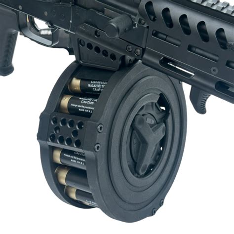 Itp Saiga 12k Shotgun Drum Magazine For Tokyo Mauri Priority Airsoft