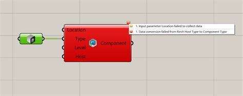 Data Conversion Failed From Revit Host Type To Component Type Revit