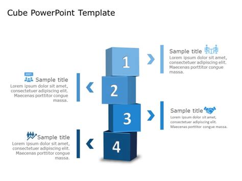 Cubes Templates For Powerpoint Google Slides