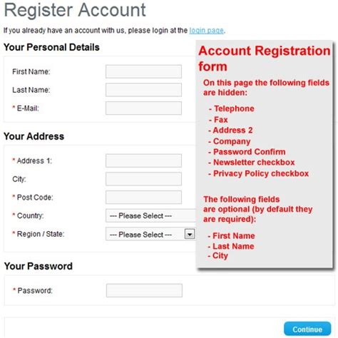 Opencart Custom Registration Fields