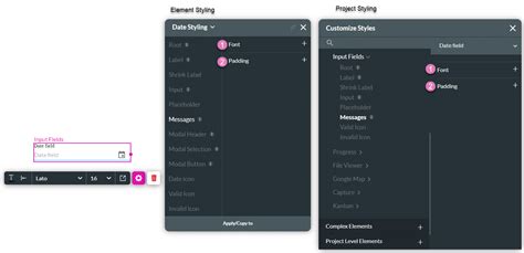 Date Styling Titan Web