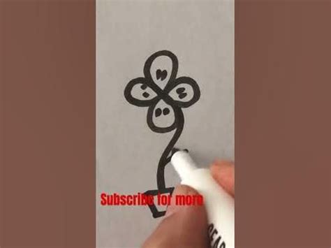 How To Draw Flower Using Number Drawing Tutorial Easy Drawing Like Share And Subscribe