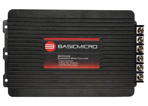 Mcp2163 Dual 160a 34vdc Advanced Motor Controller