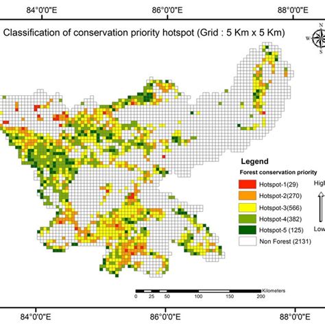 Classification Of Conservation Priority Hotspot Download Scientific Diagram