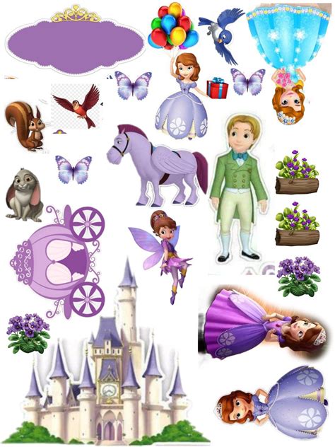 Pin Oleh Brenda Izabela Guimarães Di Princesa Sofia Tema Ulang Tahun