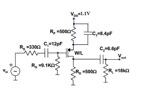 Solved Problem 2 7 ﻿points For The Pmos Common Source