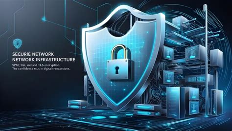 Visualization Of A Secure Network Infrastructure With Vpn Ssl And Tls