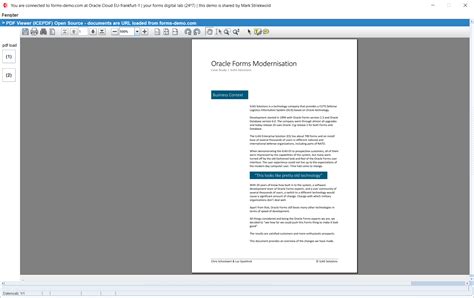 Forms Demo Start Demo