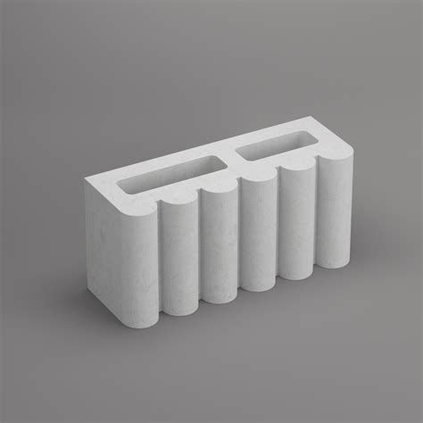 F 66200 Fluted Block Architectural Block Pbm