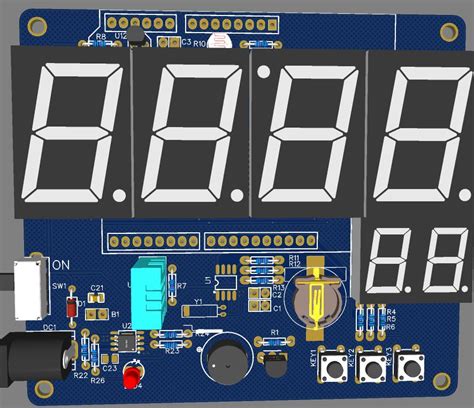tm1637驱动数码管库进阶 《基于arduino的电子时钟》 极客文档