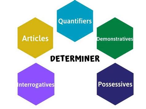 Determiners Definition Types And Examples With Pdf
