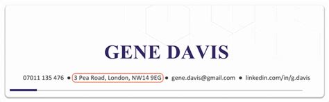 Address On CV When How You Should Put Your Location In