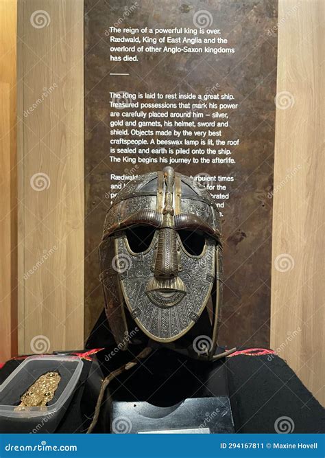 Sutton Hoo Anglo Saxon Helmet Editorial Photo Image Of Anglosaxon Archaeologicalsite 294167811
