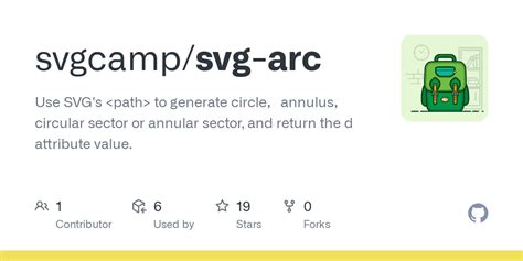Github Svgcampsvg Arc Use Svgs To Generate Circle，annulus，circular Sector Or Annular Sector