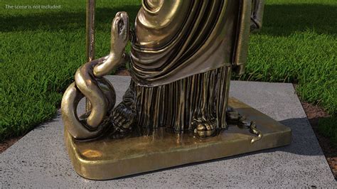 동상 여신 아테나 청동 3d 모델 99 3ds Blend C4d Fbx Max Ma Lxo Obj Gltf Upk Unitypackage Usdz