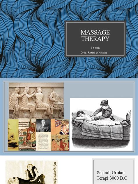 Massage Therapy History Pdf Ilmu Sosial Agama And Spiritualitas