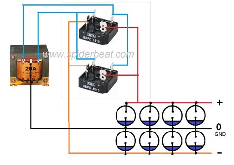 Memparalel Dioda Bridge Untuk Power Supply Power Amplifier