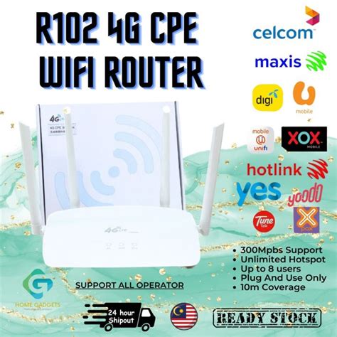 Ready Stock Kl R Modem Wifi Modified Unlocked G G Lte Cpe High Speed Router Lazada