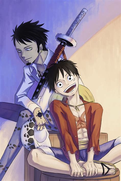 Cùng Ngắm 188 ảnh Law X Luffy “tình Bể Bình” Siêu đáng Yêu