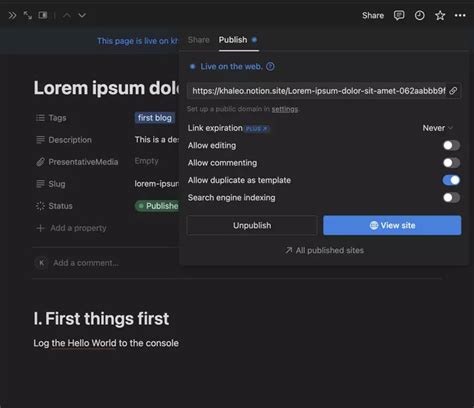 Building A Personal Blog With Nextjs And Notion Dev Community