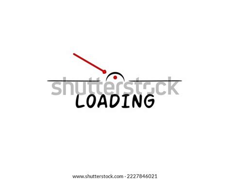 Loading Screen Design White Background Simple Stock Vector Royalty Free 2227846021 Shutterstock