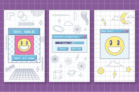 Retro Windows User Interface Ai Eps Png Svg By Solovarto Thehungryjpeg