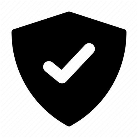 Shield Security Protection Verified Verification Protected Icon