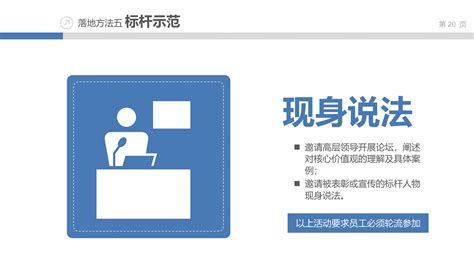 蓝色插画风企业文化建设讨论方案ppt下载 Islide