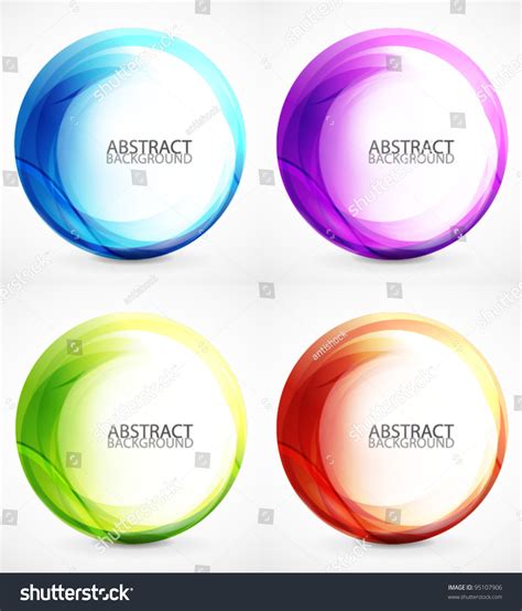 Vector Swirl Set Stock Vector Royalty Free