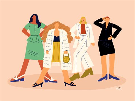 Sex The City By Idrawillustrations On Dribbble