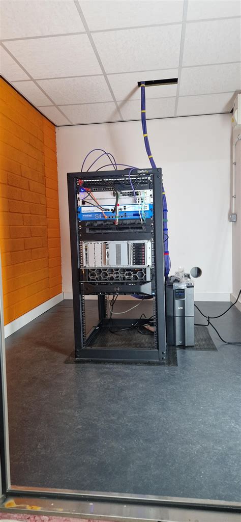 Server Room Is Looking Clean R Homelab