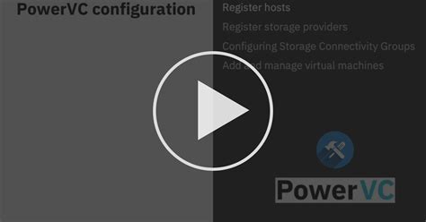 Registering Resources To Be Managed By Powervc Hosts Working With