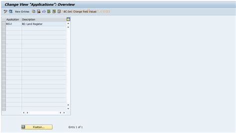 Relml00001 Sap Tcode L0 Applications