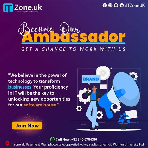 Itzoneuk On Linkedin Techinnovation Ambassadoropportunity