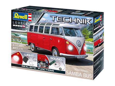 116 Volkswagen T1 Samba Bus Technik Series 116 Car And Truck Kits